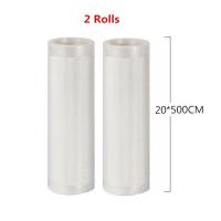 China 3.5 Mil Clear And Embossed Vacuum Sealer Rolls 90 Microns for sale