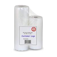 China 28cmx500cm 0.085mm Food Saver Vacuum Sealer Rolls for sale