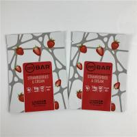 China Jelly Stick Waterproof High Barrier 3 Side Seal Pouch for sale