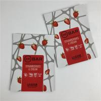 China Three Layer Laminated 3 Side Seal Bag For Food Packaging for sale