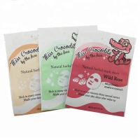 China Half Side Aluminum Self Seal Food Bags For Moon Cake With Window for sale