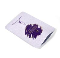 China Eco Small Three Side Seal Pouch With Aircraft Hole for sale