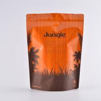 China 1000g Stand Up Packaging Pouches 130 Microns Custom Print Three Side Seal Clear Window for sale