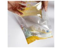 China Golden Food Packaging Pouches With Heat Seal Food Packaging Coffee Beans Nuts for sale