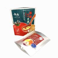 China food packaging bags BOPP Resealable Fruit Plastic Packaging Pouches Heat Seal for sale
