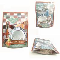 China 20x13.9cm Stand Up Plastic Pouch Packaging Glossy Surface for sale