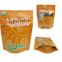 China 20x13.9cm Stand Up Plastic Pouch Packaging Glossy Surface for sale
