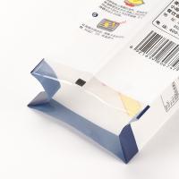 China 50um To 200um Plastic Packaging Pouches , CMYK 3 Side Seal Pouch for sale