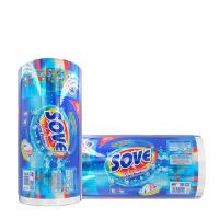 China 35cm Laminated Snack VMPET Plastic Cup Sealing Film for sale