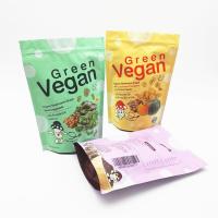 China Cookies Packaging Matte Stand Up Pouch k Smell Proof Mylar Plastic With Window for sale