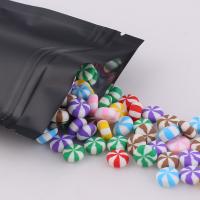 China Printed Aluminum Foil Stand Up Packaging Bag Flat Bottom Pouch With Zipper for sale