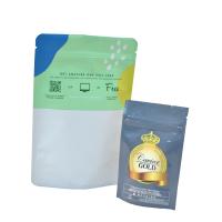 China Mylar CBD Candy Gummy Packaging Zipper Pouch Flat Digital Printing With Hanging Hole for sale