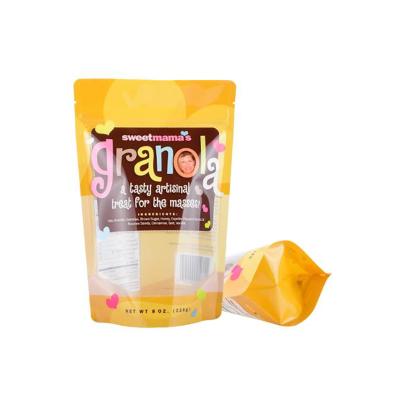 China MOQ 100 Custom Printed Stand Up Plastic k Pouches For Food Packing for sale