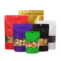 China Mylar Plastic Matte Stand Up Pouch k Smell Proof For Cookies for sale