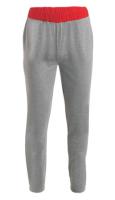 China Plain Woven Polyester 95% Spandex 5% Sport Grey Knitted Pants for sale
