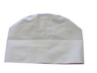 China 145 GSM Chef Uniform Hat Polyester 65% / Cotton 35% for sale
