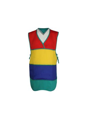 China 195 GSM Polyester 65% Cotton 35% Chef Uniform Aprons Twill 2/1 Anti Stain Wrinkle Free for sale