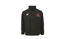 China 413 GSM Polyester Fleece-Lined Winter Jacket Women Thermal Black Jacket Polar Fleece for sale