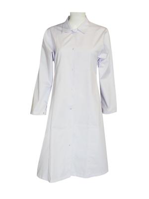 China 155 GSM 80% Cotton 20% Long Sleeve Nursing Medical Uniform Polyester for sale