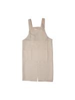 China 195 GSM Chef Uniform Bib Apron Polyester 80% Cotton 20% Pink Color for sale