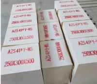 China Fused Zirconia Corundum Refractories For Glass Industry Zirconium Corundum Brick for sale