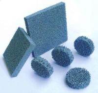 China Foam Ceramic Sheet Series High Temperature Resistance Metal Melt Filtration Refractories In Steel Making for sale
