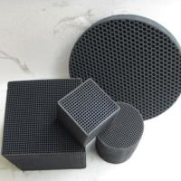 China VOCs Honeycomb Activated Carbon Air Purification for sale