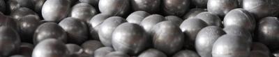 China Calcined (rolled) steel balls 65Mn Wear Resistant Material for sale