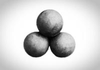China Calcined (rolled) steel balls B-1 Wear Resistant Material for sale