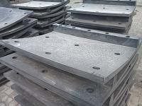 China Wear liner ZGMn13-3 Wear Resistant Material for sale