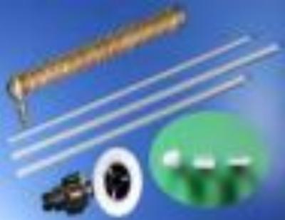 China B-99  Beryllium Oxide Ceramic Material Porcelain Rod Imported Substitute for sale