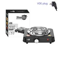 China Portable Single Burner Electric Stove 1000W Spiral Coil Hot Plate Kitchen Stove 220-240V for sale