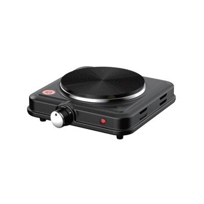 China Countertop Square Portable Mini Hot Plate Electric Stove Single Burner 1000W 220-240V for sale