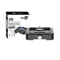 China ECO-GS6001B Portable Single Gas Stove with 3 Heat Settings - 0.4mm Iron Plate & Aluminum Safety Valve for sale