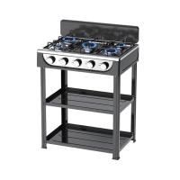China ECO-GS6015H-J 5 Burner Gas Stove with 0.5mm Stainless Steel Plate and Energy Efficient Internal Rotary Fire for sale