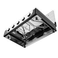 China Stainless Steel Glass Top Gas Stove 5 Burner Butane Gas Cooker with 0.5mm SS Plate and 3000pcs Monthly Capacity for sale