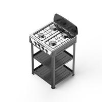 China ECO-GS6024H-J 4 Burner Gas Stove with 0.45mm Stainless Steel and Die-Cast Aluminum Burners for Home Kitchen for sale