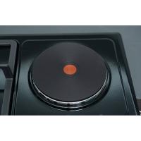 China 240V 50Hz 4-Burner Gas Cooktop with Electric Hob - 590×510mm Stainless Steel Commercial Appliance for sale