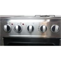 China 55L Freestanding Gas Stove with 2 Gas & 2 Electric Burners - Stainless Steel Kitchen Appliance 50x50x81cm for sale