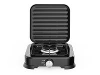 China ECO-GS6001 Portable Single Oven Gas Cooker Camping Hot Plate with 290x325x65mm Gift Box and Stainless Steel Construction for sale
