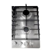 China SUS201 Stainless Steel 4 Burner Gas Cooktop 590x510mm Enamel Burner Cap Outdoor for sale