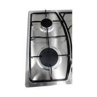 China 5 Burner Stainless Steel Gas Cooktop 760mm Built In Kitchen Stove NG LPG with Metal Knobs for sale