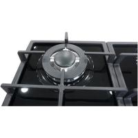China ECO-G4606 4-Burner Built-In Gas Stove 60cm Tempered Glass Surface with Pulse Ignition and Flameout Protection for sale