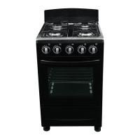 China 50cm Free Standing 4-Burner Gas Cooker Range with 55L Oven, A+ Energy Efficiency and Electronic Ignition for sale