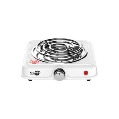 China OEM Portable Single Burner Electric Stove 1000W 220V Spiral Coil Hotplate Mini Iron Heating Household Kitchen for sale