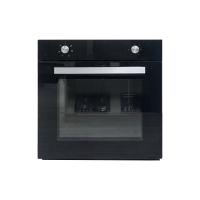 China 70L Built-in Electric Oven Mechanical Knob Control 230V 50/60Hz Black Enamel Cavity for sale