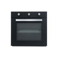 China Built in Electric Oven 70L 4 Functions Black Glass Mechanical Control 230V for sale