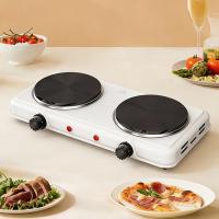 China ECO-ES5704 Dual 1000W Electric Stove 430x240x75mm Professional Kitchen Cooktop for sale