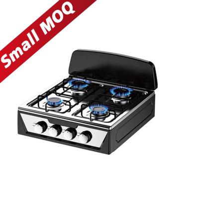 China ECO-GS6024HS High Power 4 Burner Gas Stove 0.5mm Stainless Steel Outdoor Camping Cooker for sale