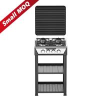 China ECO-GS6024J 4 Burner Gas Cooktop with 0.45mm Stainless Steel Plate and Safety Valve for Home Cooking for sale